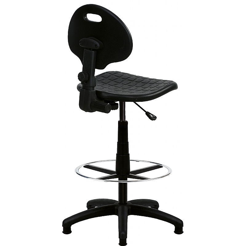 Derwent Wipe Clean Poly Draughtsman Chair from our Draughtsman Chairs ...