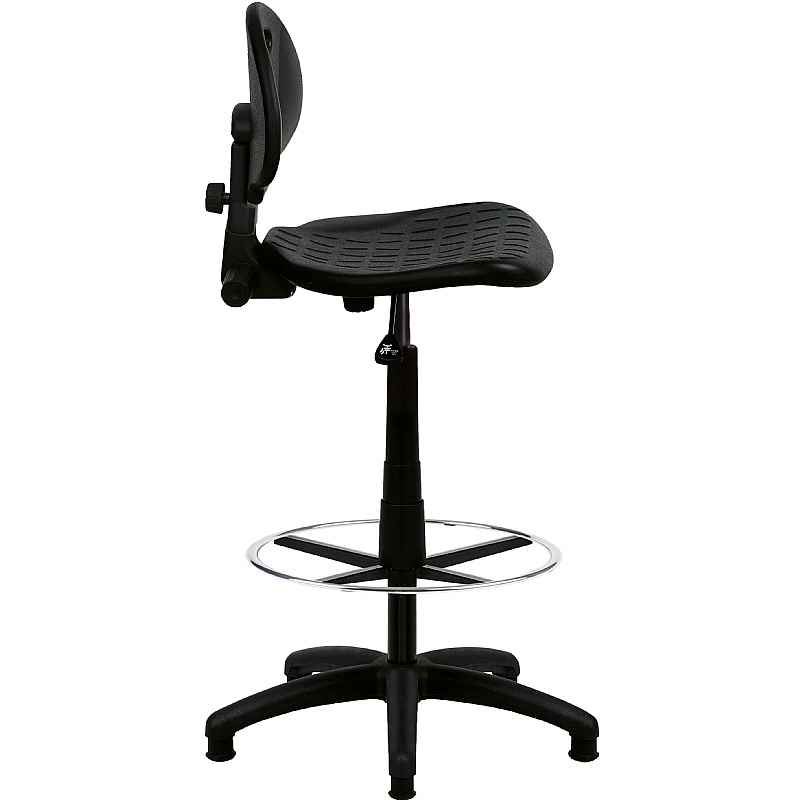 Derwent Wipe Clean Poly Draughtsman Chair from our Draughtsman Chairs ...