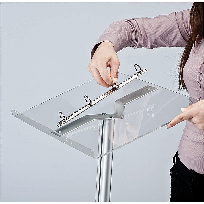 Exhibit Aluminium Lectern from our Lecterns range.