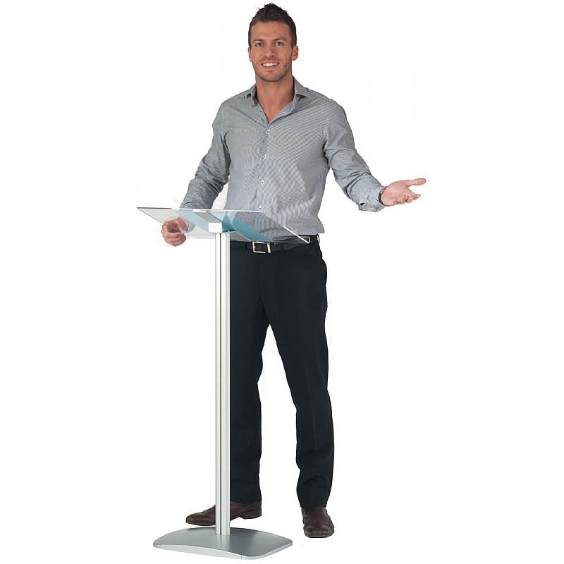 Exhibit Aluminium Lectern from our Lecterns range.