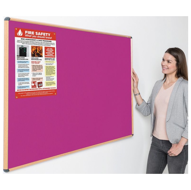 Shield Wood Effect Noticeboards from our Noticeboards range.