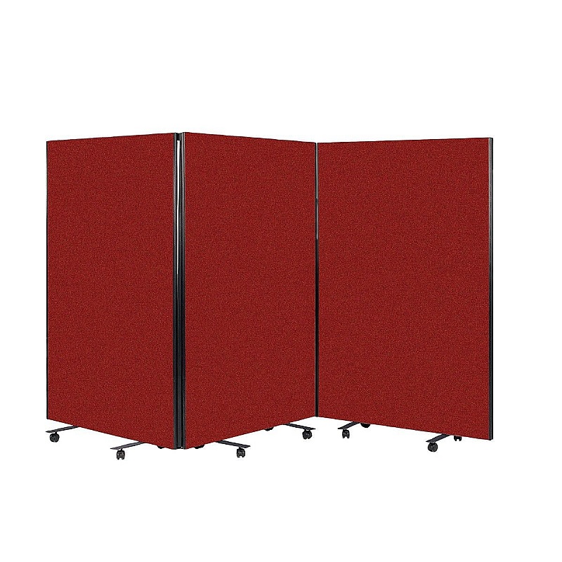 BusyScreen Triple Mobile Partition Screens from our Office Partition ...