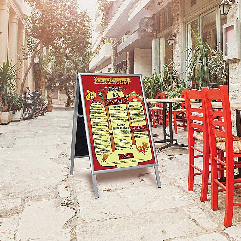 BusyGrip Outdoor Poster Display A-Frames from our Noticeboards range.