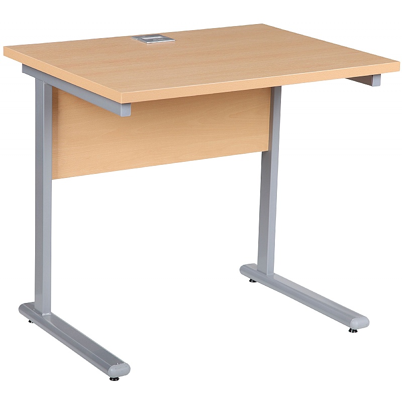 Horizon Compact Rectangular Cantilever Office Desks from our ...