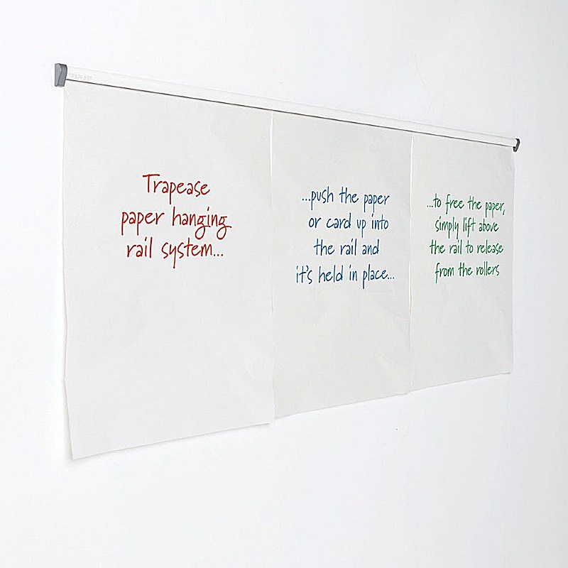 Trapease Paper Hanging Systems from our Noticeboards range.