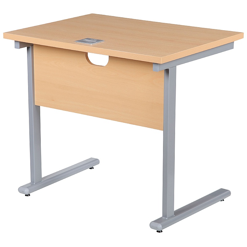 Horizon Compact Rectangular Cantilever Office Desks from our ...