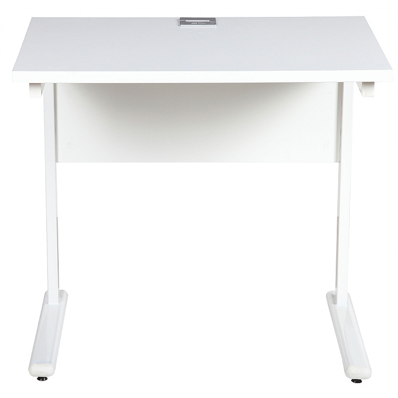 Horizon Compact Rectangular Cantilever Office Desks from our ...