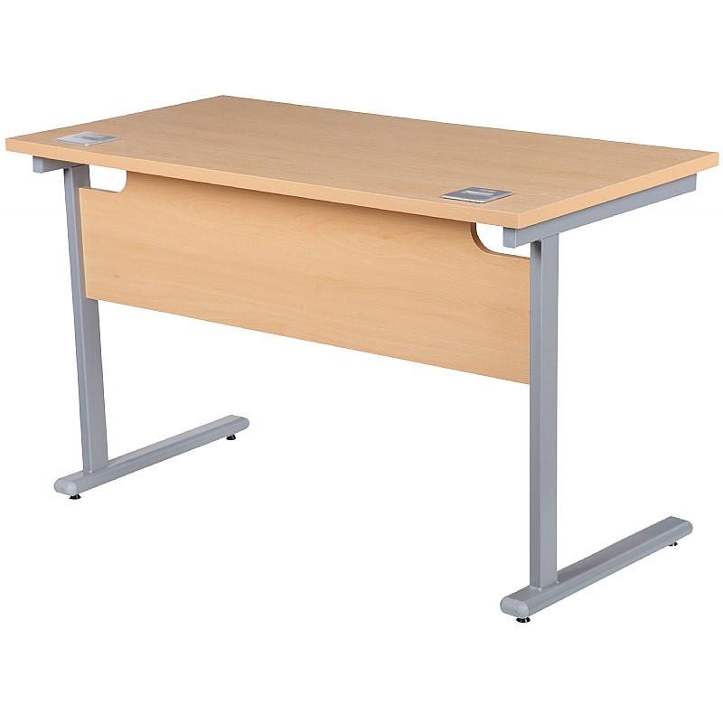 Horizon Compact Rectangular Cantilever Office Desks from our ...