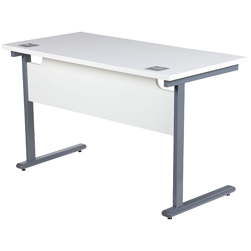 Horizon Compact Rectangular Cantilever Office Desks from our ...