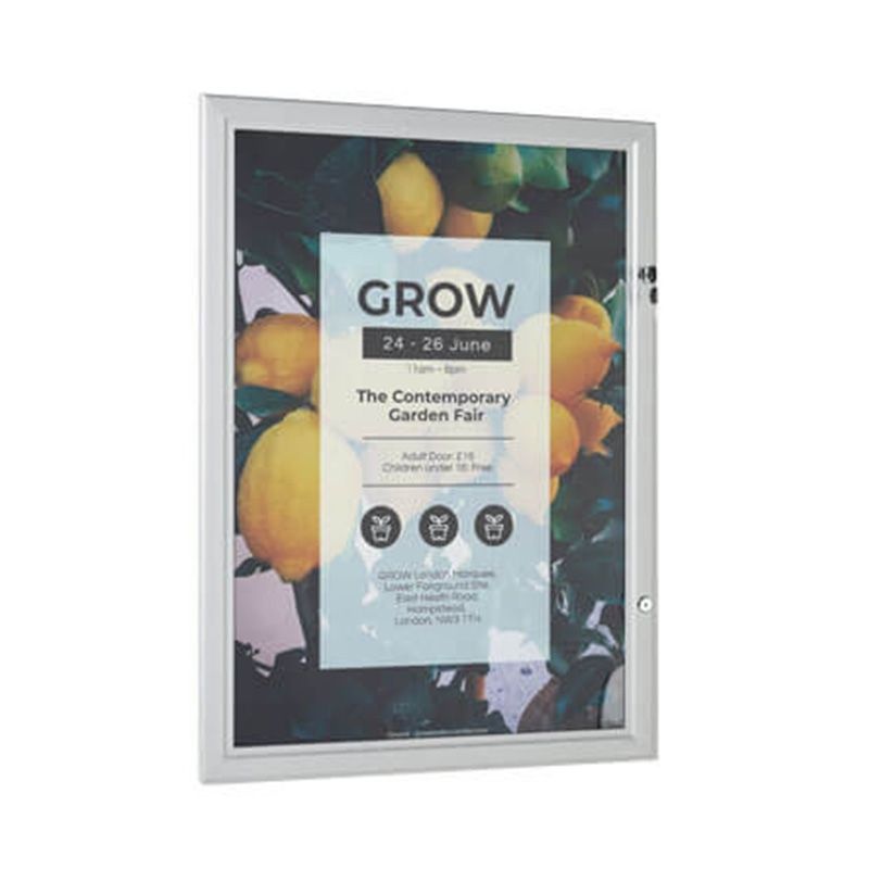QuickSign Locking Poster Case from our Noticeboards range.