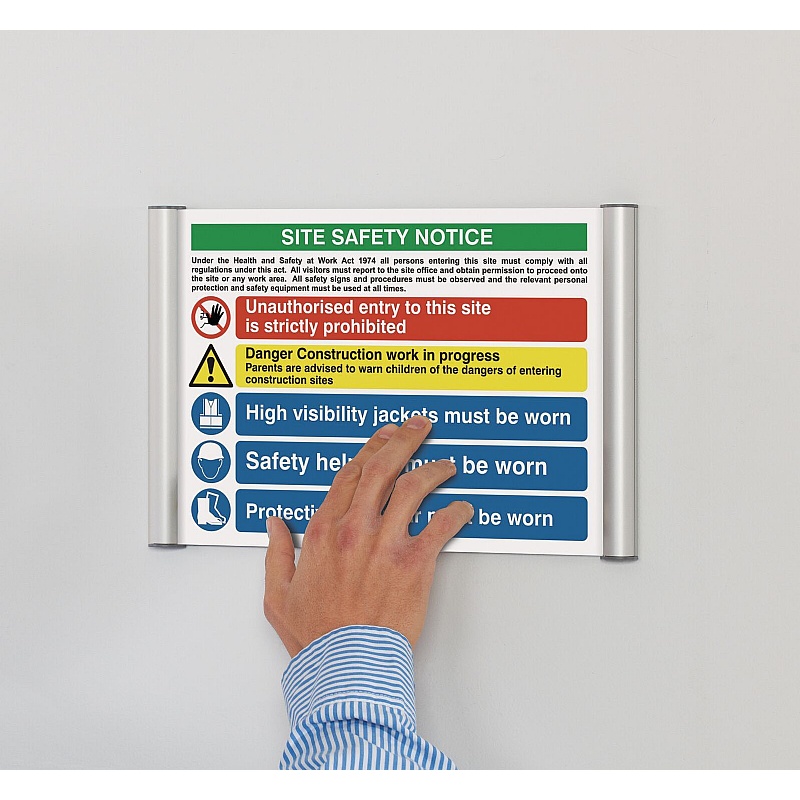 QuickSign Snap Frames from our Noticeboards range.