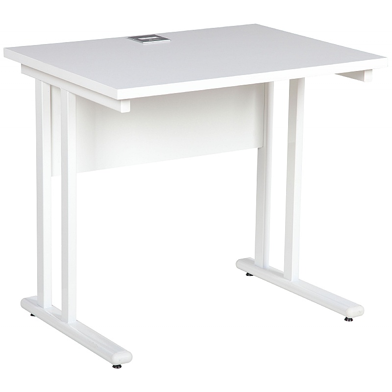 Horizon Deluxe Compact Rectangular Cantilever Office Desks from our ...
