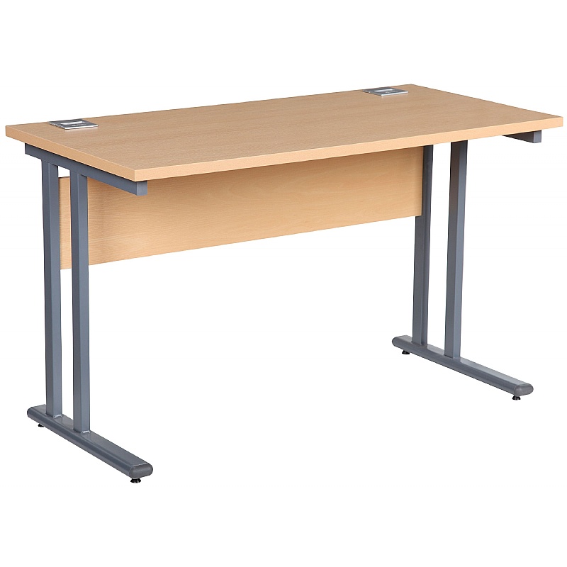 Horizon Deluxe Compact Rectangular Cantilever Office Desks from our ...