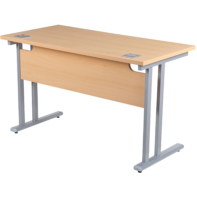 Horizon Deluxe Compact Rectangular Cantilever Office Desks from our ...