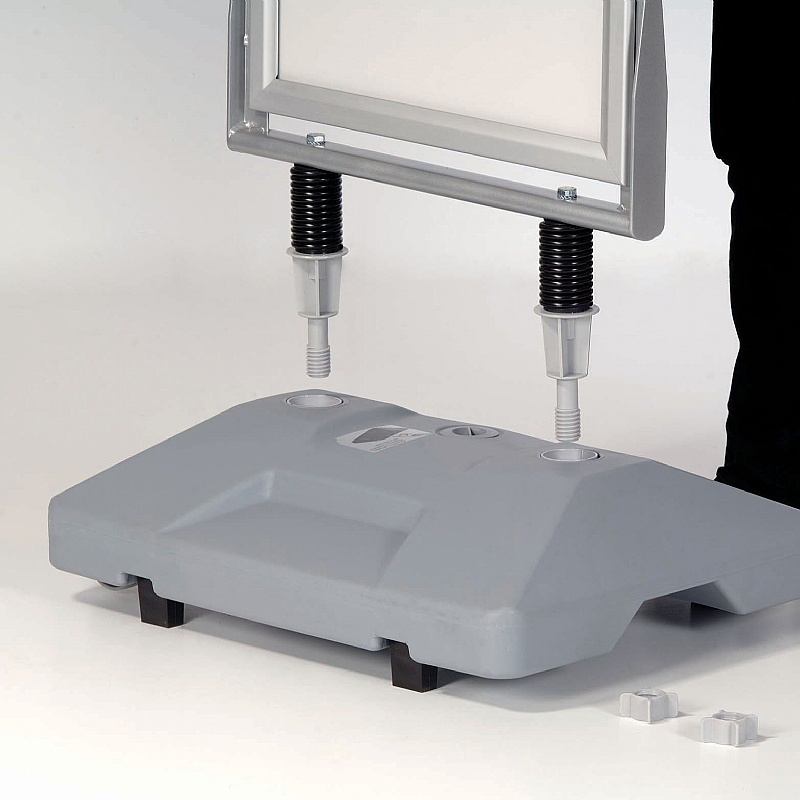 Heavy Duty Sprung Pavement Signs from our Noticeboards range.