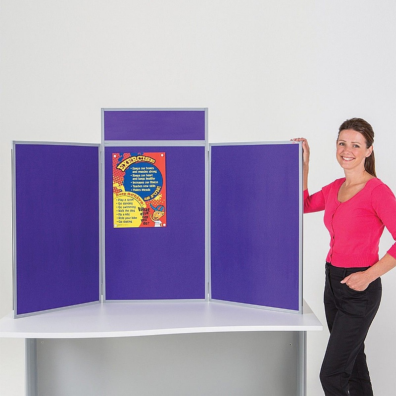 BusyFold Light Tabletop Displays from our Panel Display Systems range.