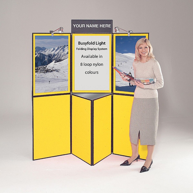 BusyFold Light Freestanding Displays from our Panel Display Systems range.