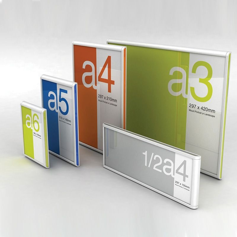 ShowPoint Sign Frames from our Noticeboards range.