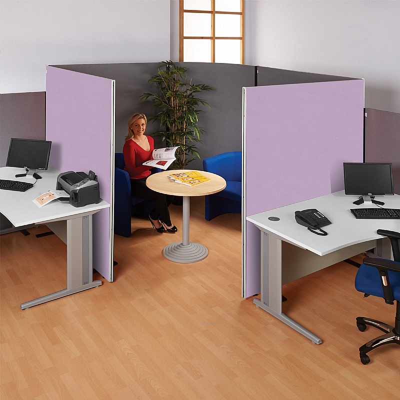 BusyScreen ColourPlus Floor Standing Partition Screens from our Office ...