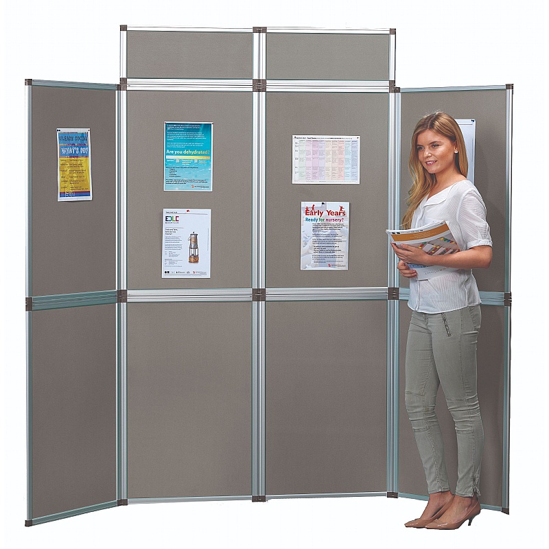 Lightweight Freestanding Fold-Up Display Screen from our Panel Display ...