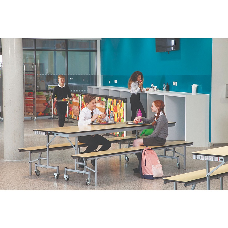 Convertible Bench Dining Units from our Canteen / Cafe Chairs range.