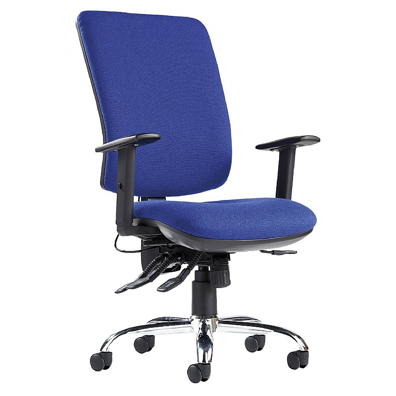 Senza 24 Hour 4-Lever Ergonomic Operator Chairs from our Operator Chairs range.