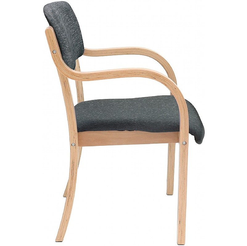Prague Wooden Frame Stacking Office Armchairs from our Conference ...