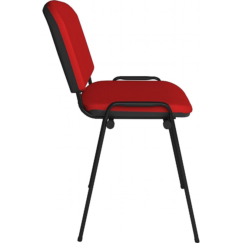 Taurus Black Frame Stacking Conference Chairs - Pack of 4 from our ...