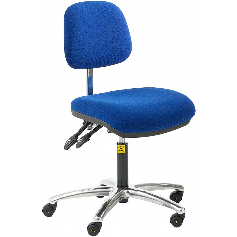 ESD Static Dissipative Ergonomic Fabric Plus Chairs from our ESD Anti ...