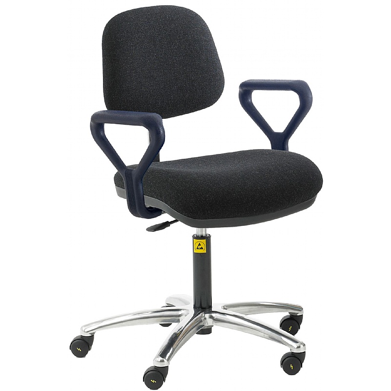 ESD Static Dissipative Ergonomic Fabric Chairs from our ESD Anti Static ...