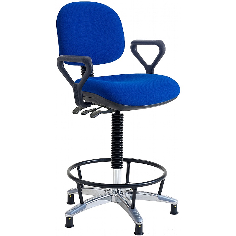 ESD Static Dissipative Heavy Duty Fabric Draughtsman Chairs from our ...