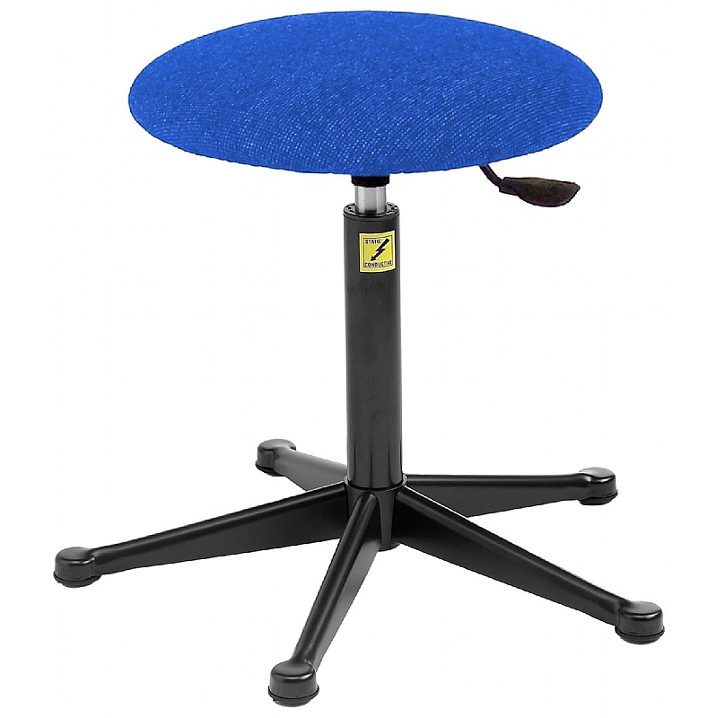 ESD Static Dissipative Fabric Stools with Glides from our ESD Anti ...