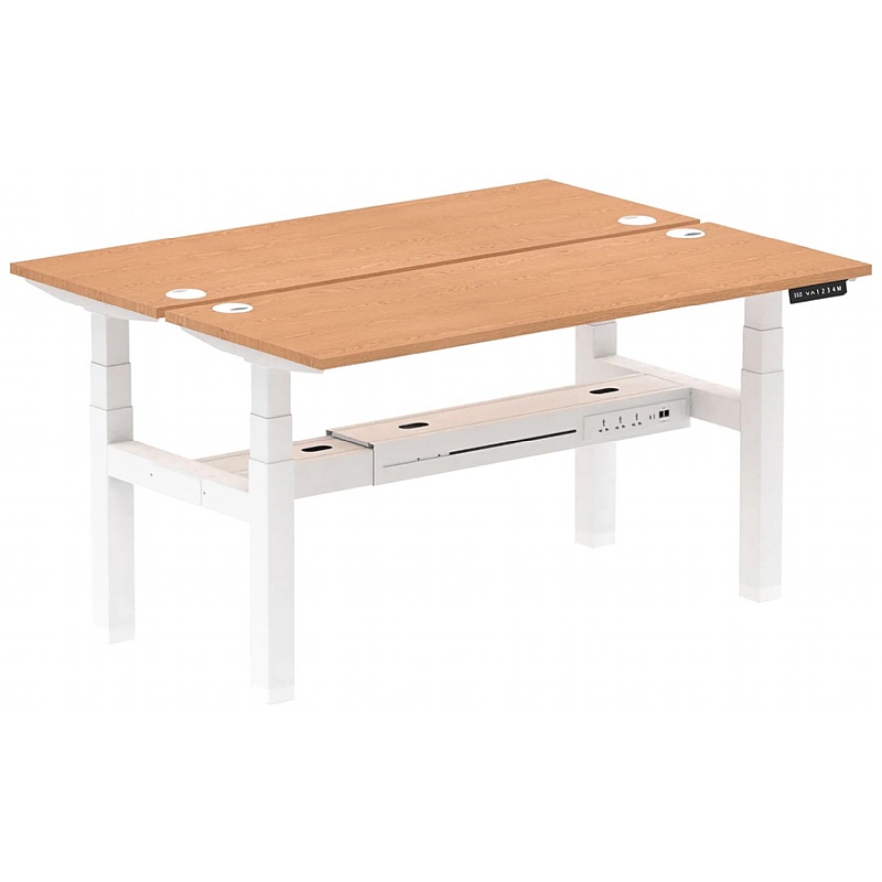 Air Shallow Electric Height Adjustable 2 Person Rectangular Back to ...