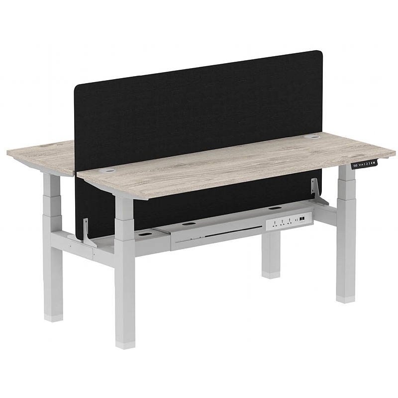 Air Shallow Electric Height Adjustable 2 Person Rectangular Back to ...