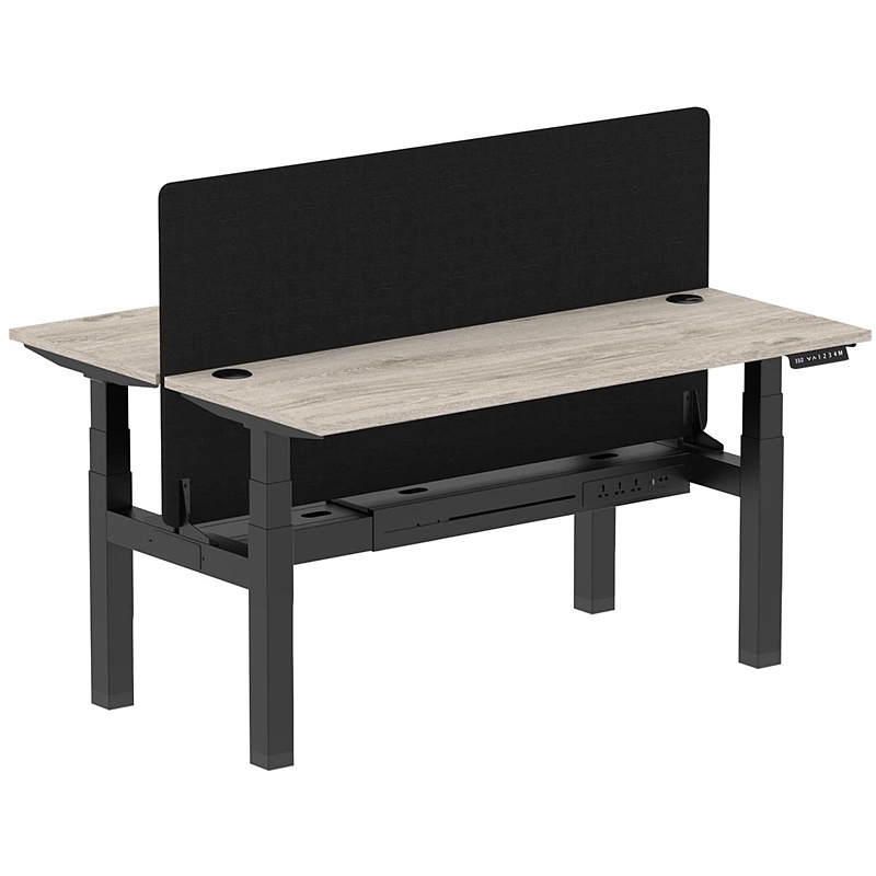 Air Shallow Electric Height Adjustable 2 Person Rectangular Back to ...