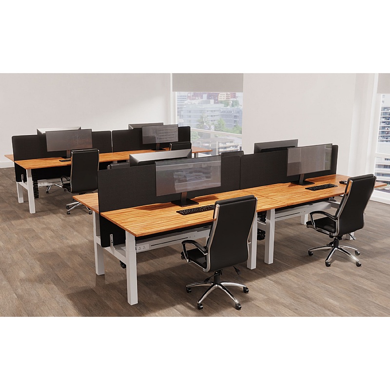 Air Shallow Electric Height Adjustable 4 Person Rectangular Back to ...