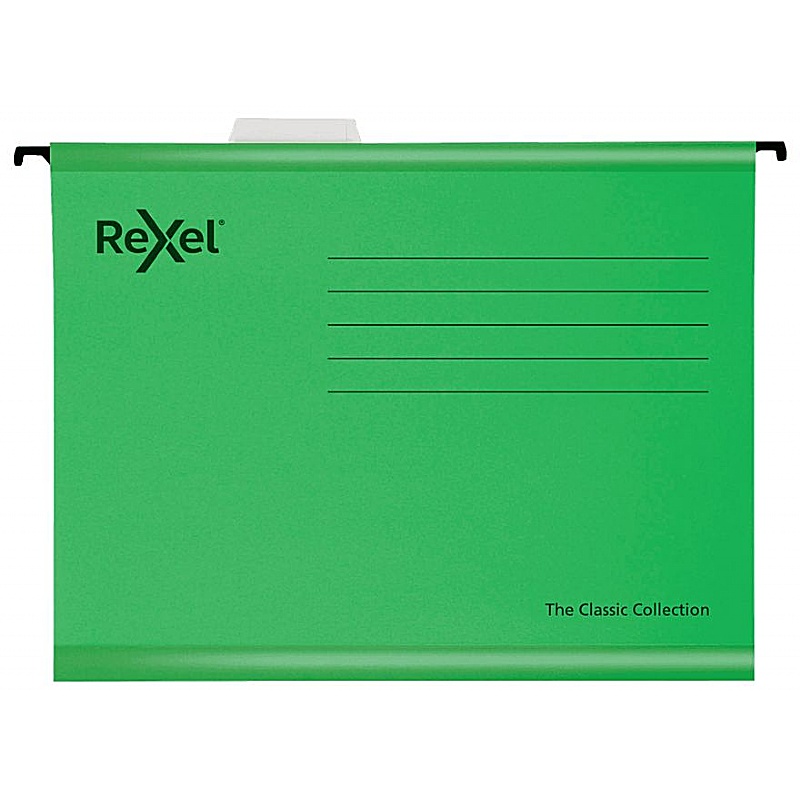 Rexel Classic Foolscap Suspension Files - Pack of 25 from our Files ...