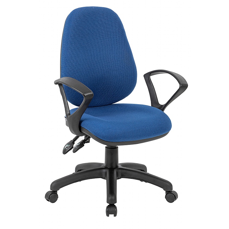 Contract Blue Operator Chairs from our Operator Chairs range.