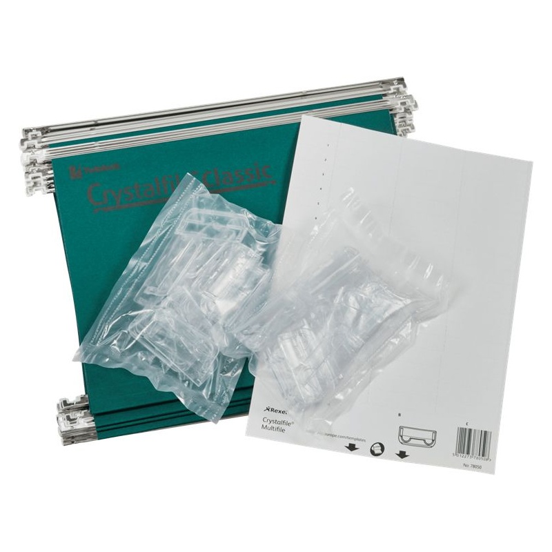 Rexel Crystalfile Classic A4 Suspension File - Pack of 50 from our ...
