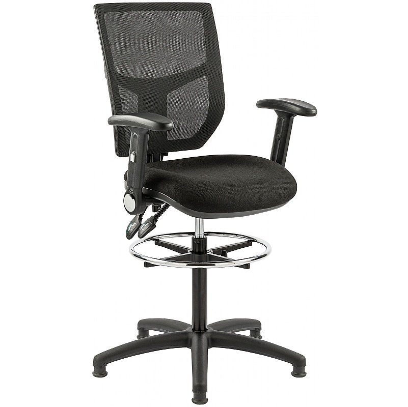 Ergo Mesh Back Draughtsman Chairs from our Draughtsman Chairs range.