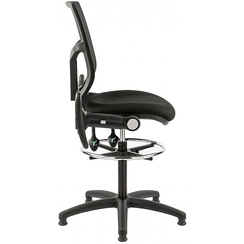 Ergo Mesh Back Draughtsman Chairs from our Draughtsman Chairs range.