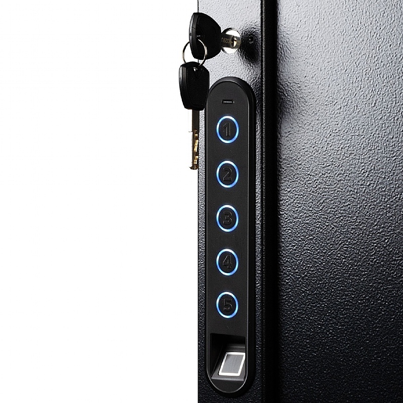 Phoenix Fingerprint Wall Mounted Key Deposit Safe from our Key Cabinets ...