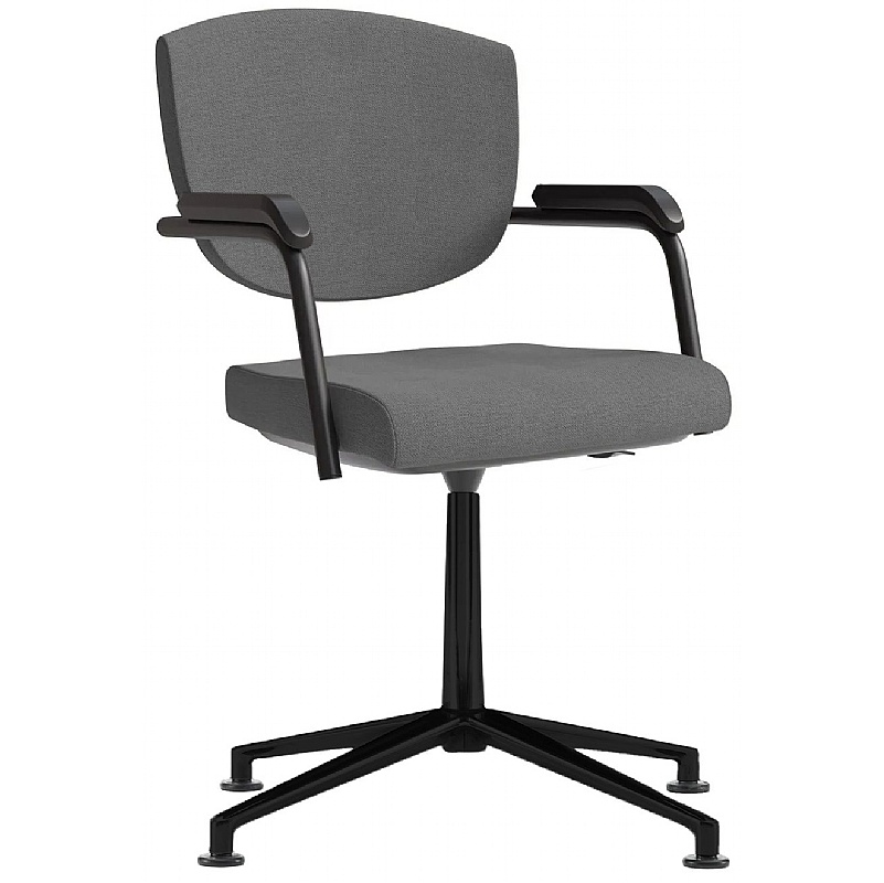 Key Low Back Swivel Meeting and Breakout Chairs with Glides from our ...
