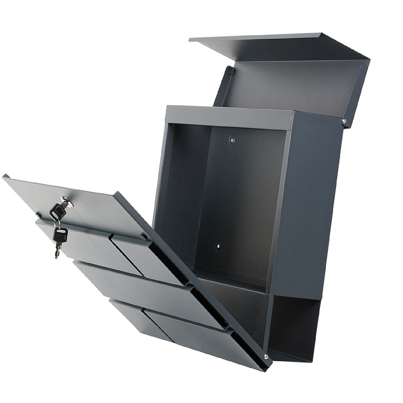 Phoenix Estilo Graphite Brick Letter Box from our Burglary and Fire ...