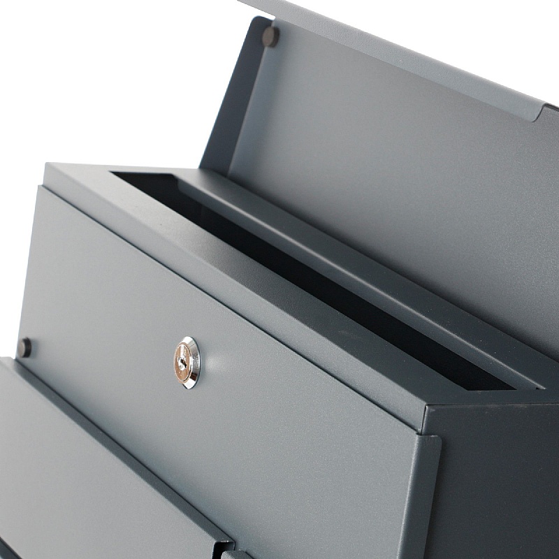 Phoenix Estilo Graphite Brick Letter Box from our Burglary and Fire ...