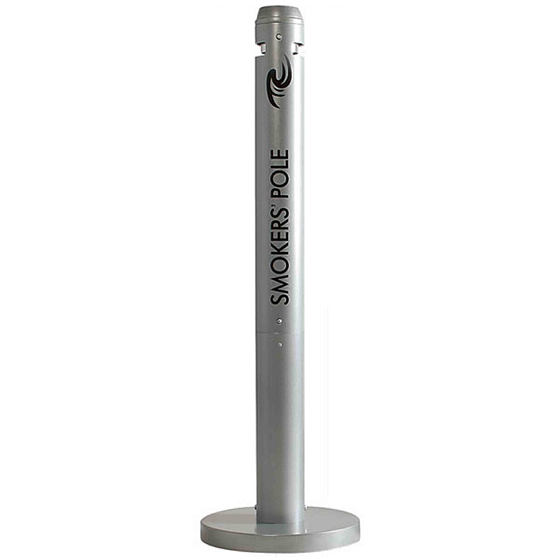 Smokers Pole Cigarette Bins from our Smoking Shelters range.