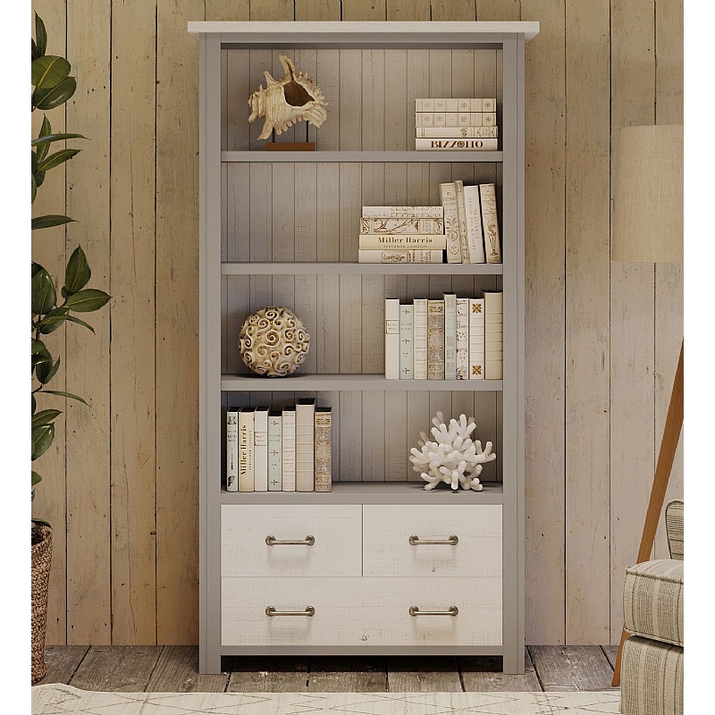 Greystone Solid Wood Combination Bookcases from our Office Bookcases range.