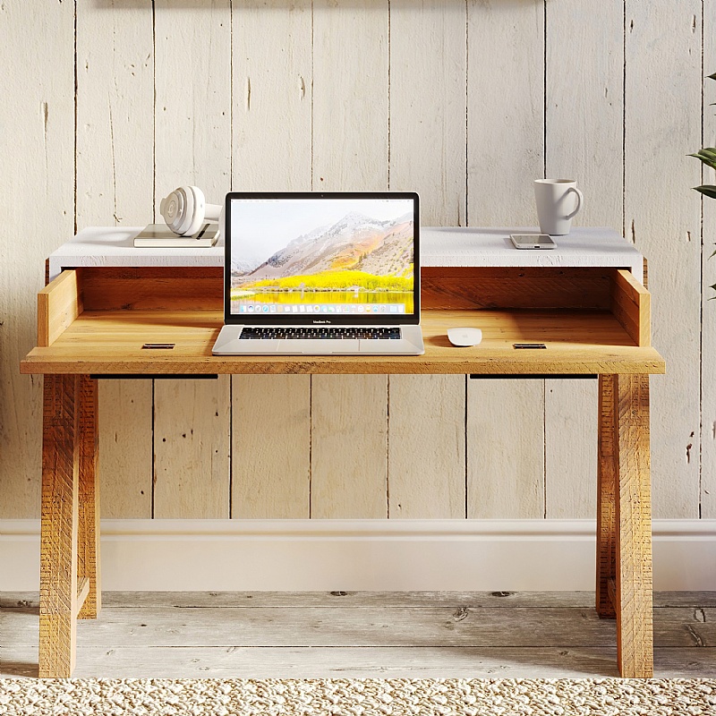 Trinity Solid Wood Home Office Desk from our Home Computer Desks range.