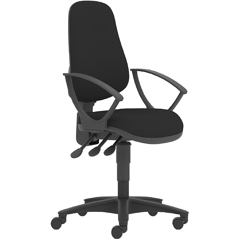 Topaz Lite High Back 3-Lever Operator Chairs from our Operator Chairs ...