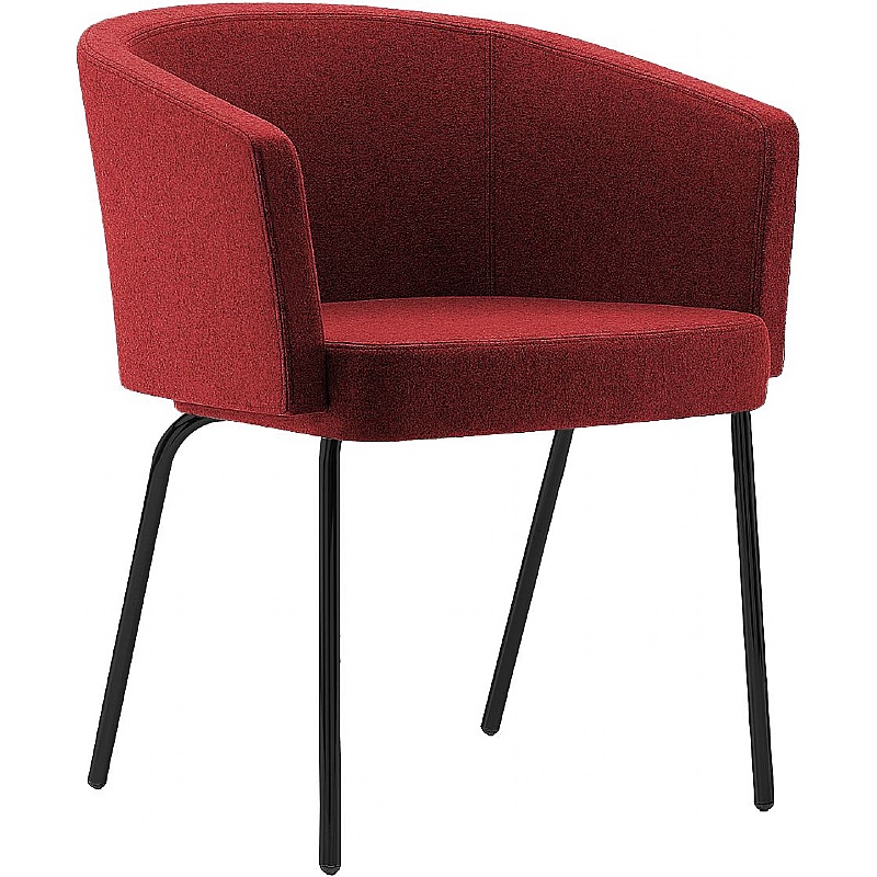 Zone 4-Leg Meeting and Breakout Chairs from our Reception Seating range.